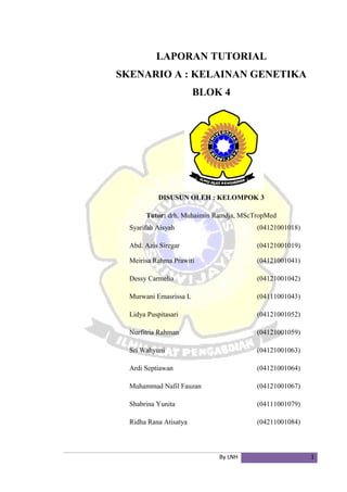 Isi laporan tutorial fighting!!! bikinan akuuuu...^^ | DOC