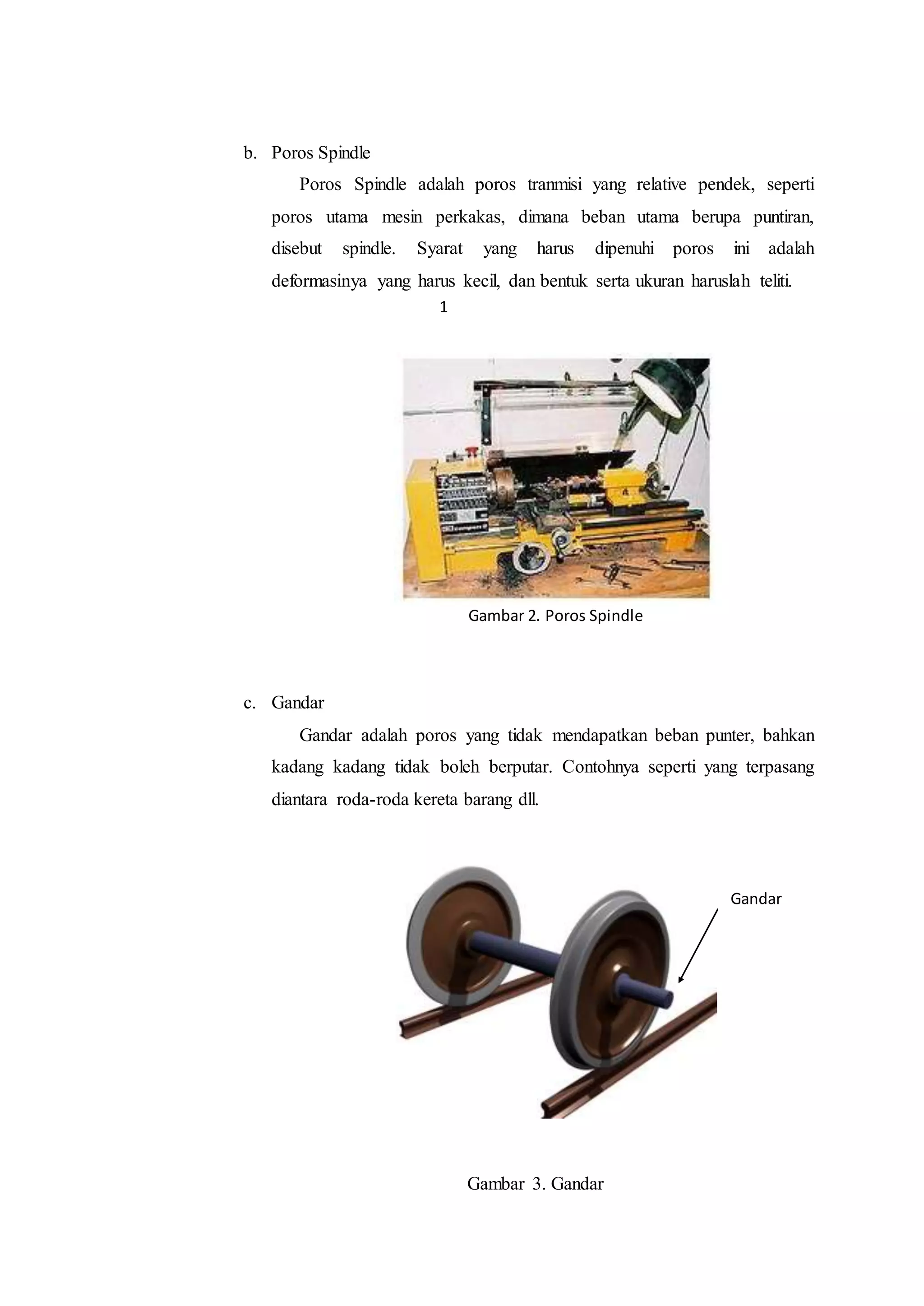 Makalah Poros dan Pasak | DOCX