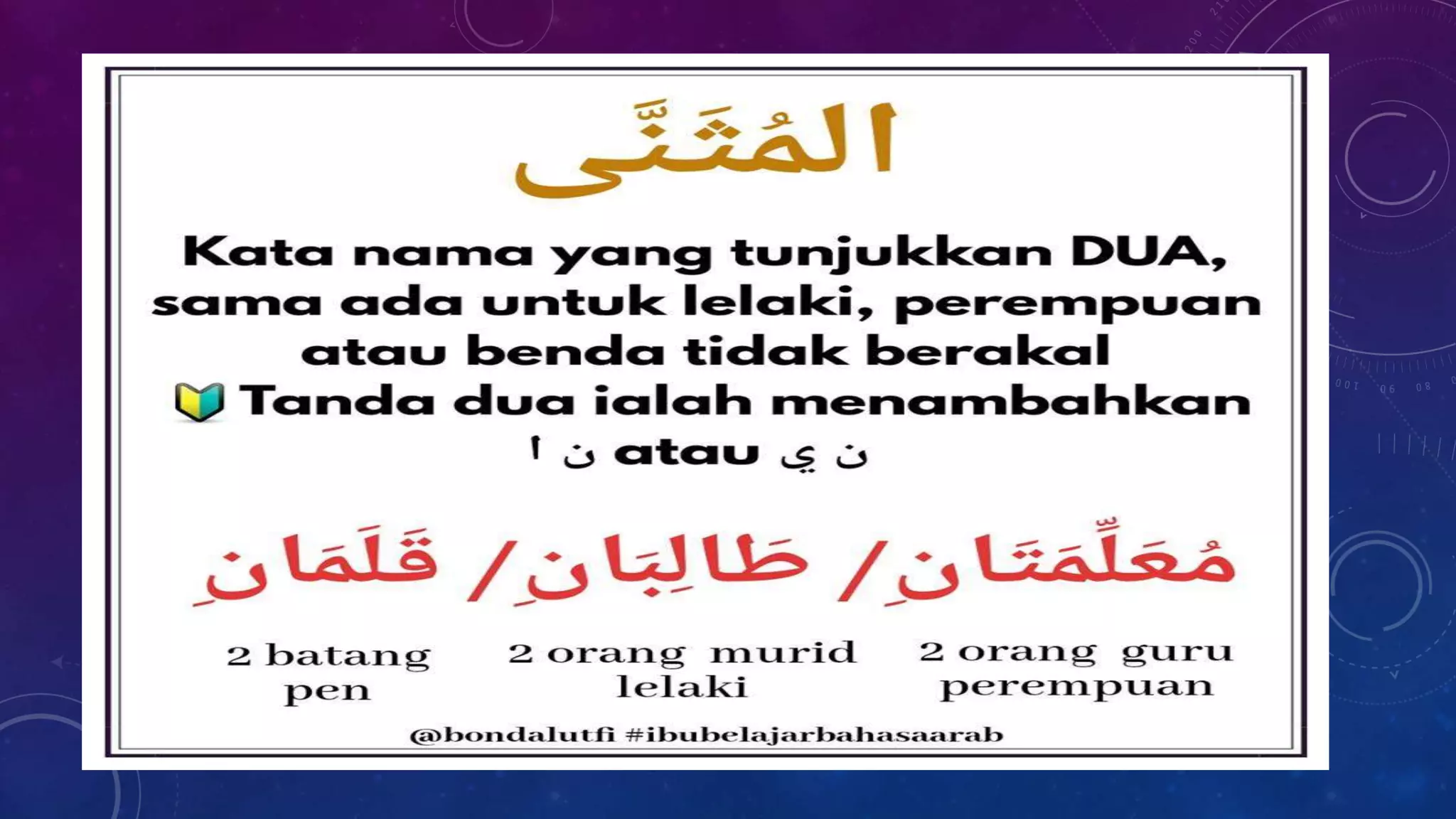 Isim isyarah & mufrad | PPT