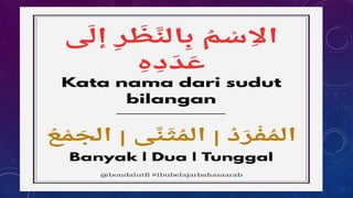Isim isyarah & mufrad | PPT