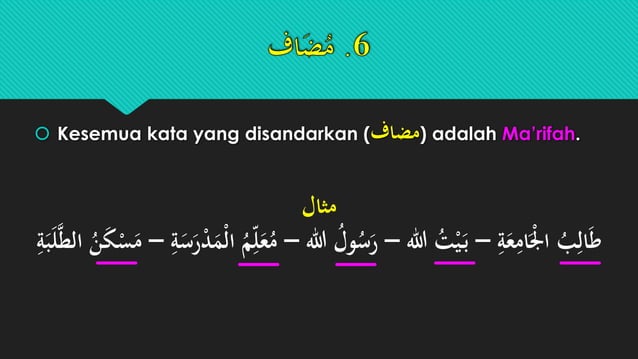 Isim Ma'rifah & Nakirah | PDF