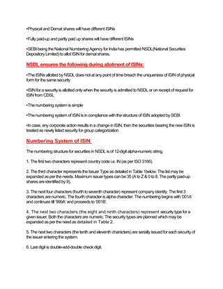 Isin what is it-international securities identification number | PDF