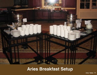 Isinglass banquet and specialty tables | PDF