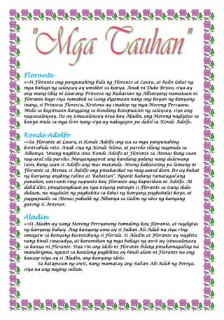 Isinilang si francisco | DOCX