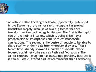 Is Instagram a fad? | PPT