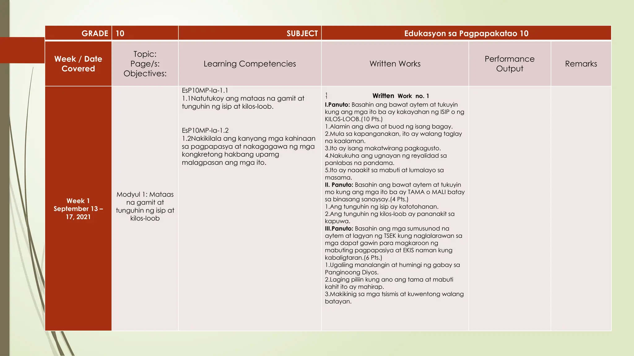 Edukasyon sa pagpapakatao 10-Isip at Kilos loob.pptx