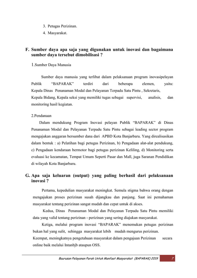 Isi proposal baparak plus fto | PDF