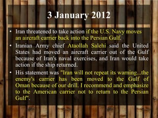 Is Iran fighting on the basis of Strait of Hormunz | PPTX