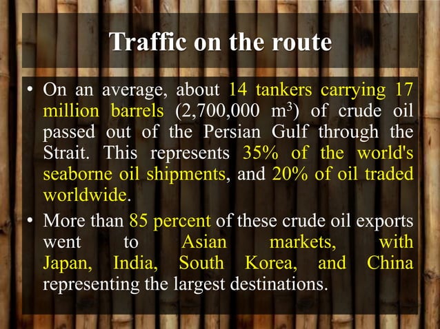 Is Iran fighting on the basis of Strait of Hormunz | PPTX | Defense ...