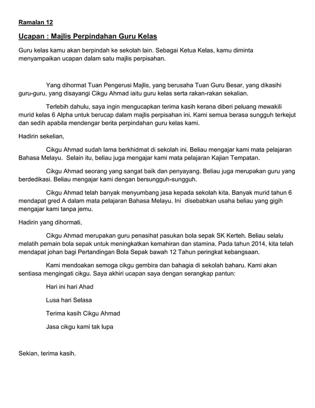 Isi ringkas karangan 2 | PDF