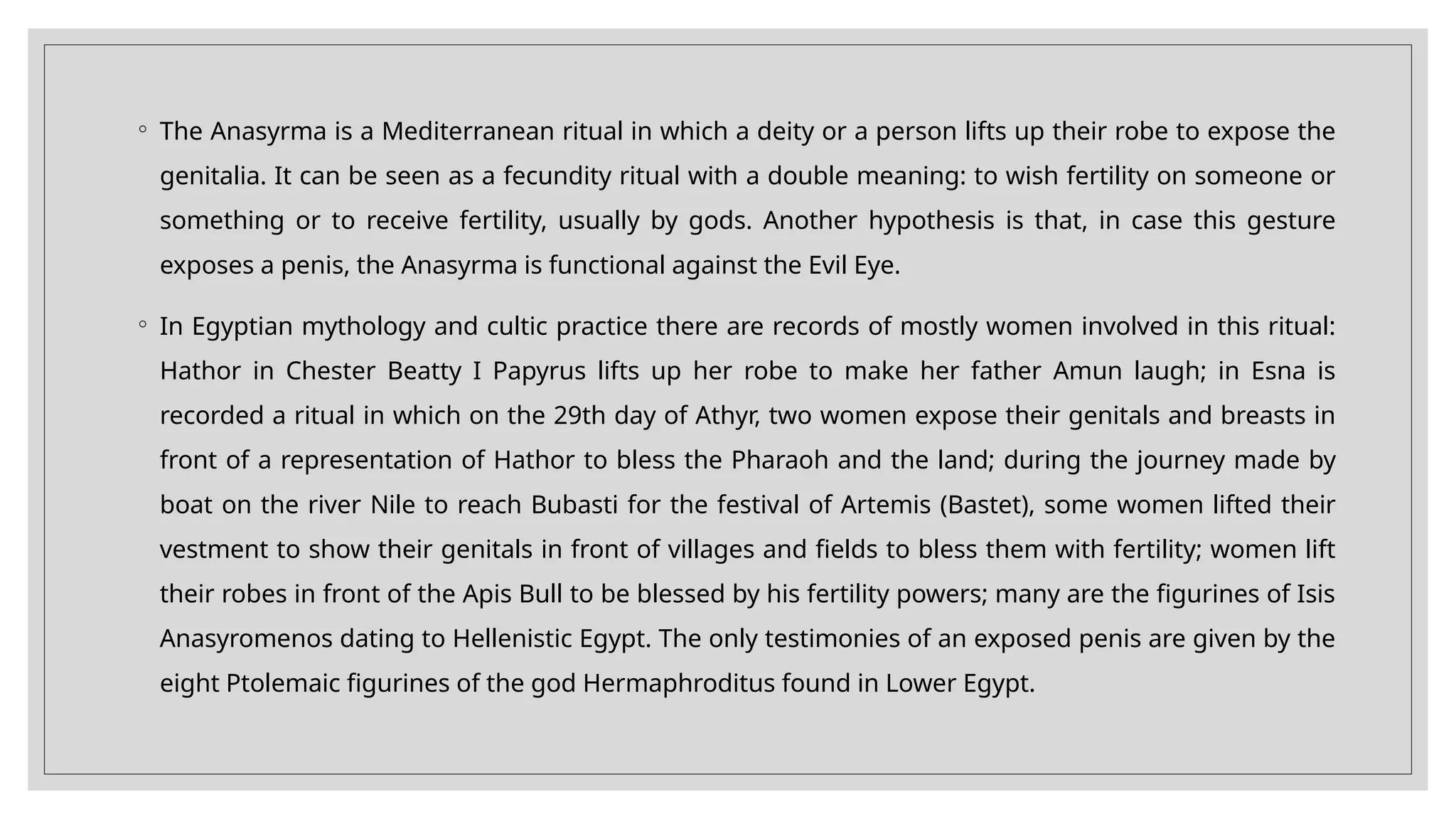 Isis - Aphrodite Anasyromene.pptx archeology | PPTX