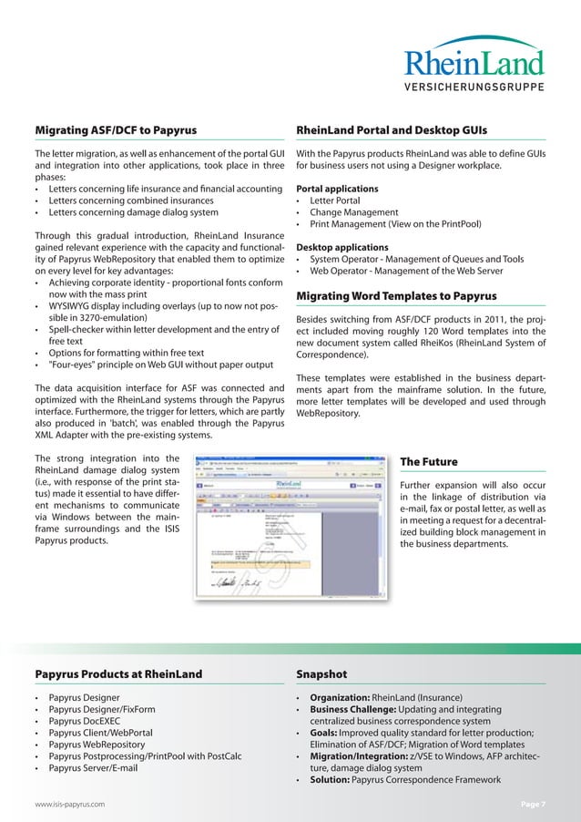 Solutions Catalog # 2 by ISIS Papyrus Software | PDF