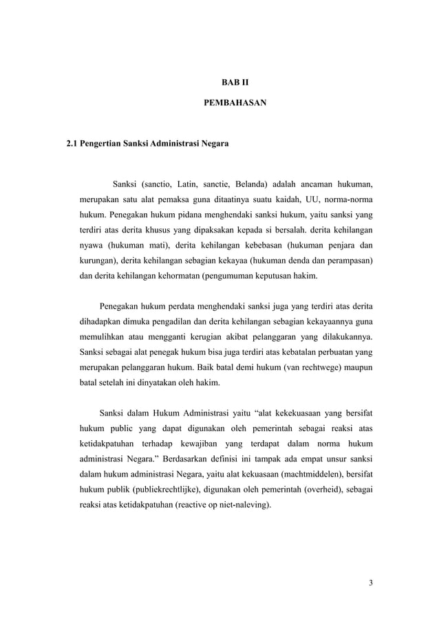 SANKSI dalam HAN | DOC