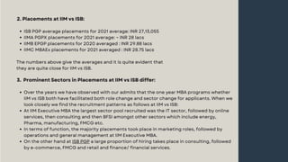 Is ISB better than IIM? - What to choose | PPTX