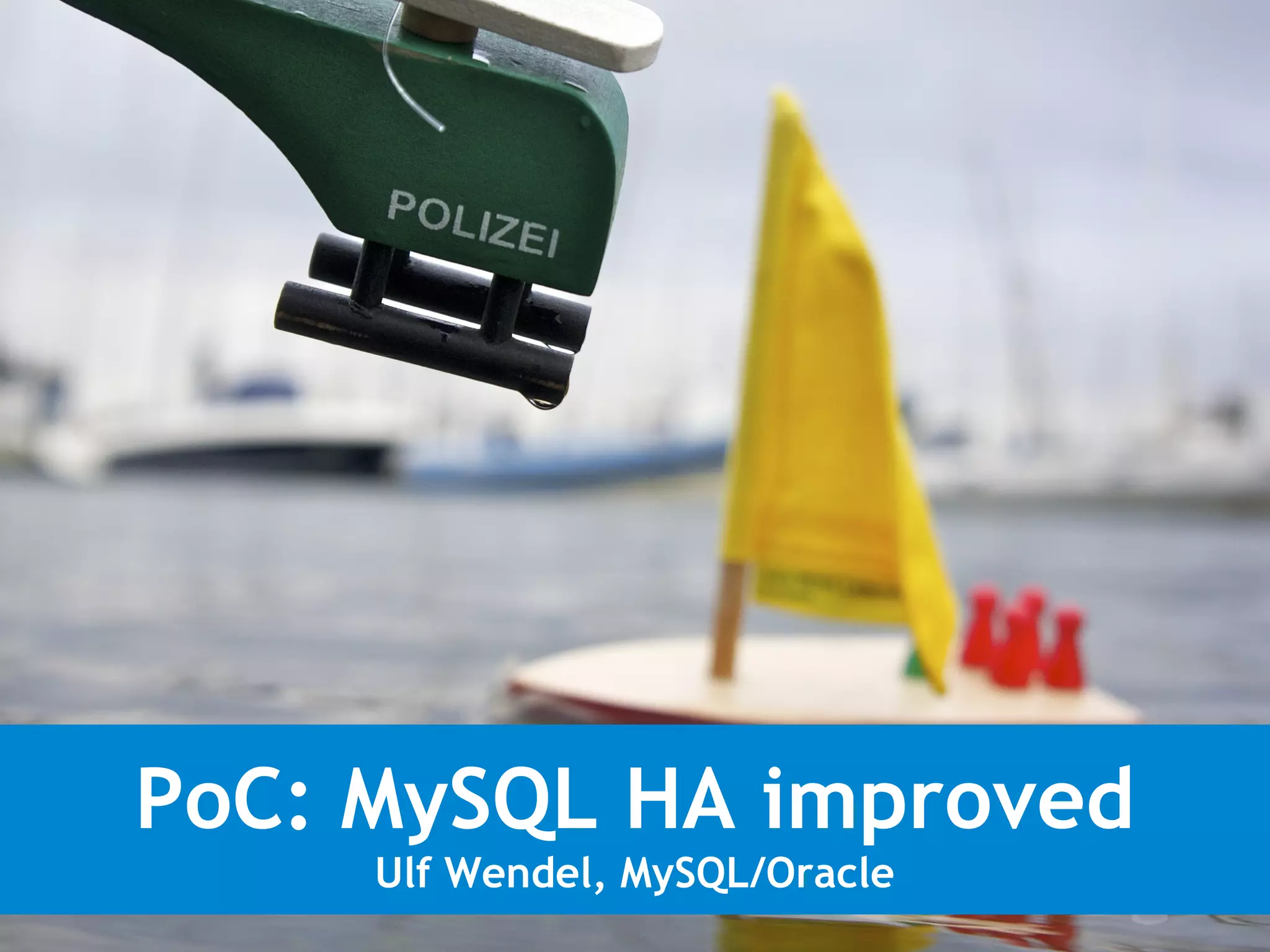 PoC: Using a Group Communication System to improve MySQL Replication HA | PPT
