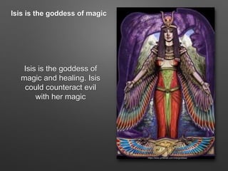 Isis god of magic | PPT