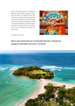 Isis Monteverde - Balinese Culture, Arts and Wildlife | PDF