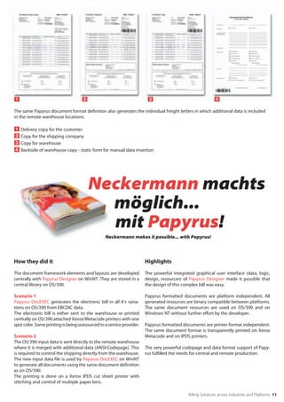 Isis Papyrus Focus Report Billing | PDF