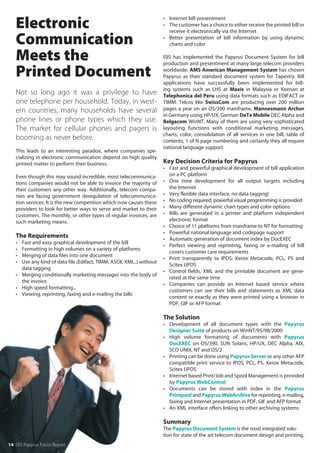 Isis Papyrus Focus Report Billing | PDF | Desktop Publishing | Computer ...