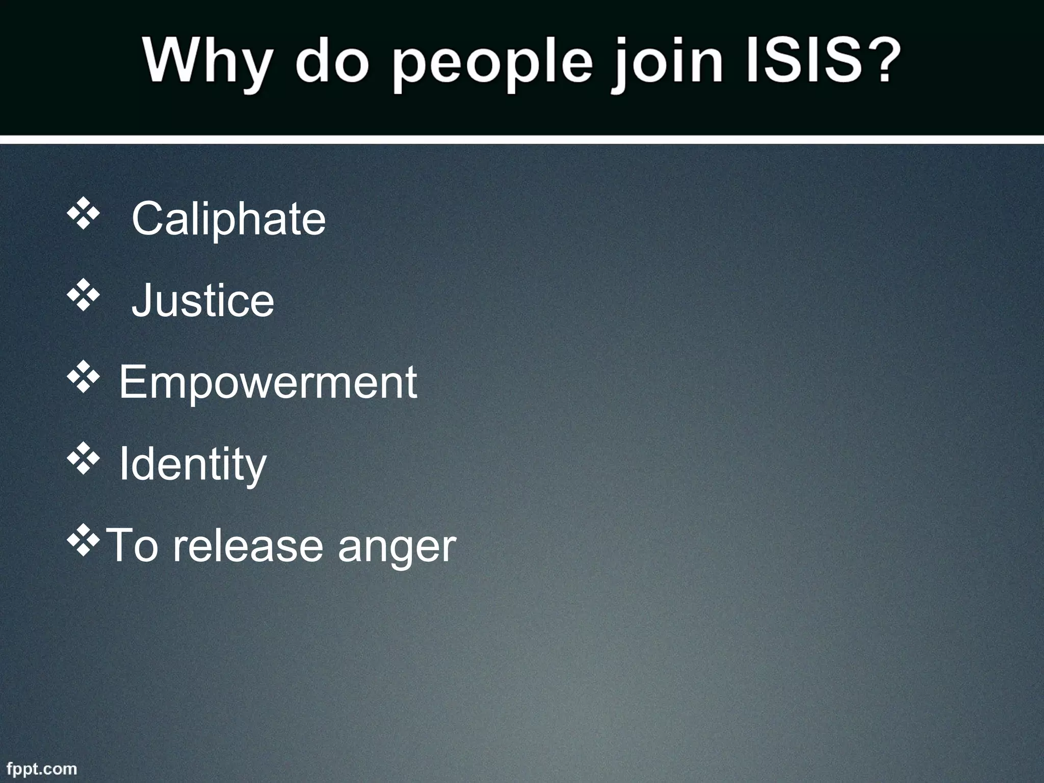 ISIS / ISIL/ IS/ ISIL/ DAESH | PPT