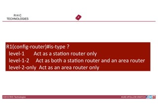 IS-IS Routing Lab WorkBook | PPT