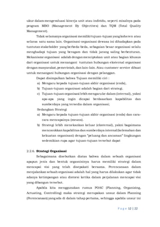 Strategi Organisasi | PDF