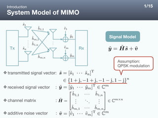 Error Recovery with Relaxed MAP Estimation for Massive MIMO Signal Detection | PDF