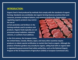 Is it better to choose to organic meat | PPT