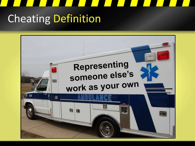 Cheating in EMS Education - Slides for EMS World 2014 | PPTX