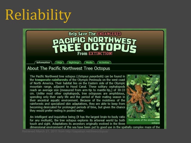 Is It CRAP? Using a Memorable Acronym to Teach Critical Website ...