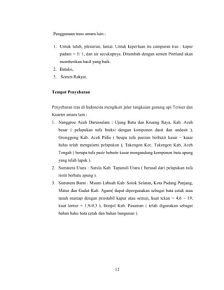 Paper Bahan Galian Industri yang berkaitan dengan batuan gunung merapi ...