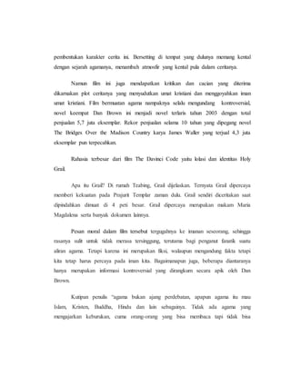 The Davinci Code | DOCX