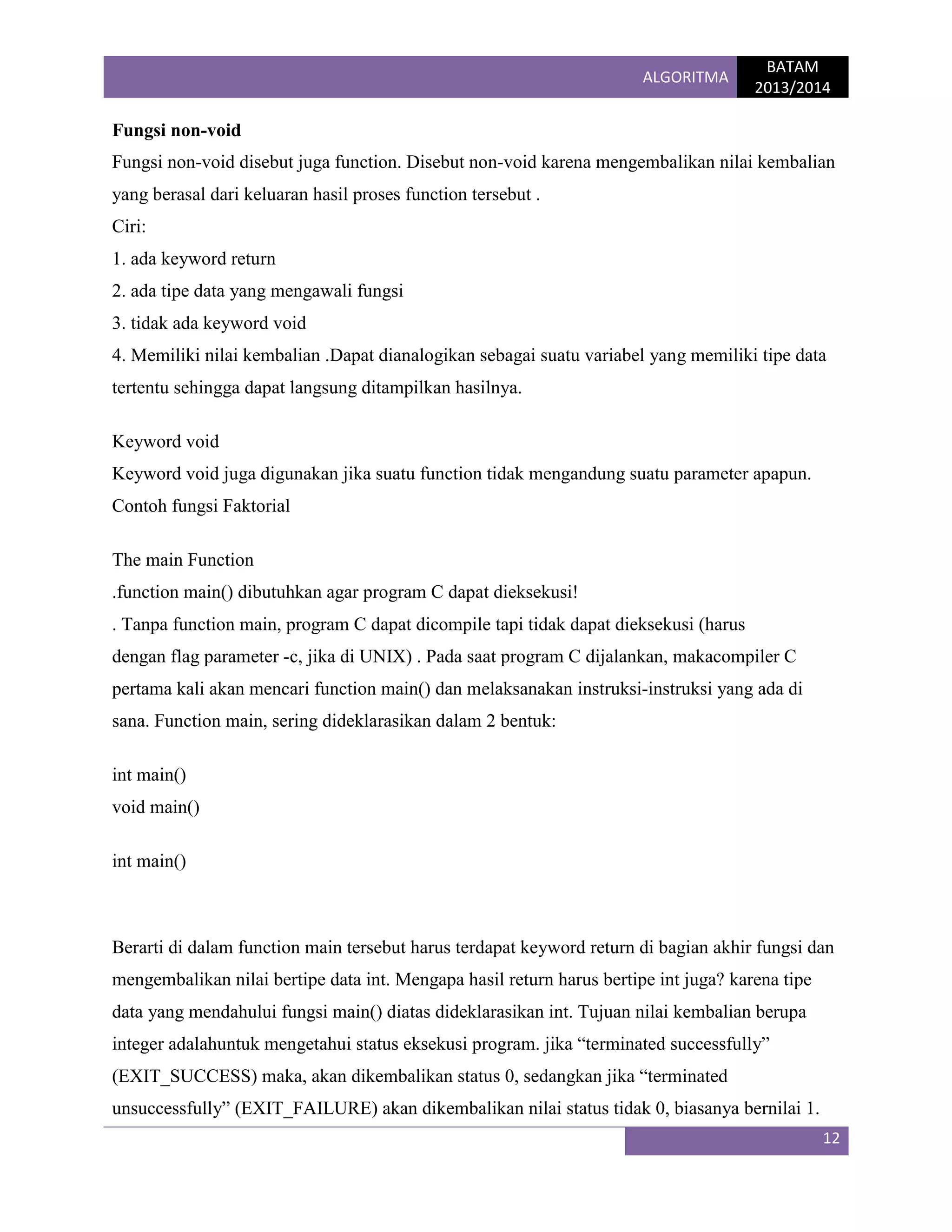 TUGAS MANDIRI algoritma | PDF