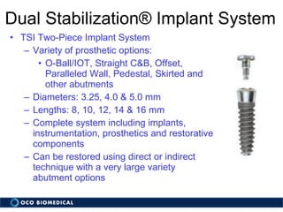 Isi tsi treatment planning and placement (updated design) | PPS