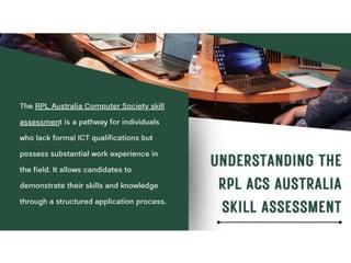 Is It Tough To Complete The RPL ACS Australia Skill Assessment | PPTX