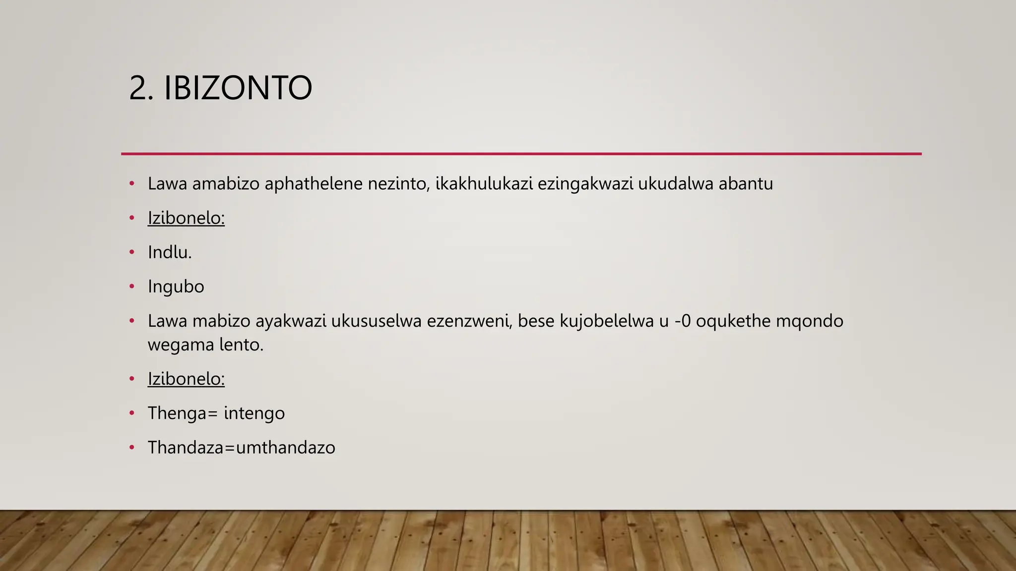 Isizulu izinhlobo zamabizo.pptx