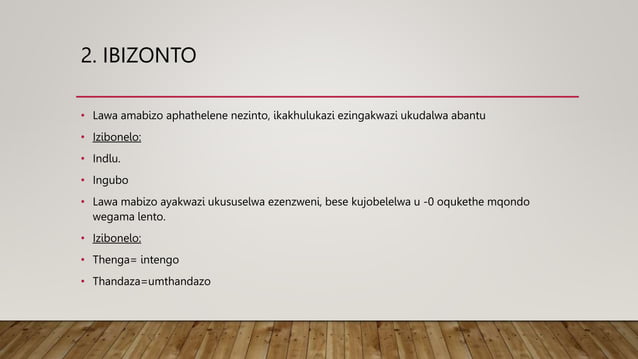 Isizulu izinhlobo zamabizo.pptx