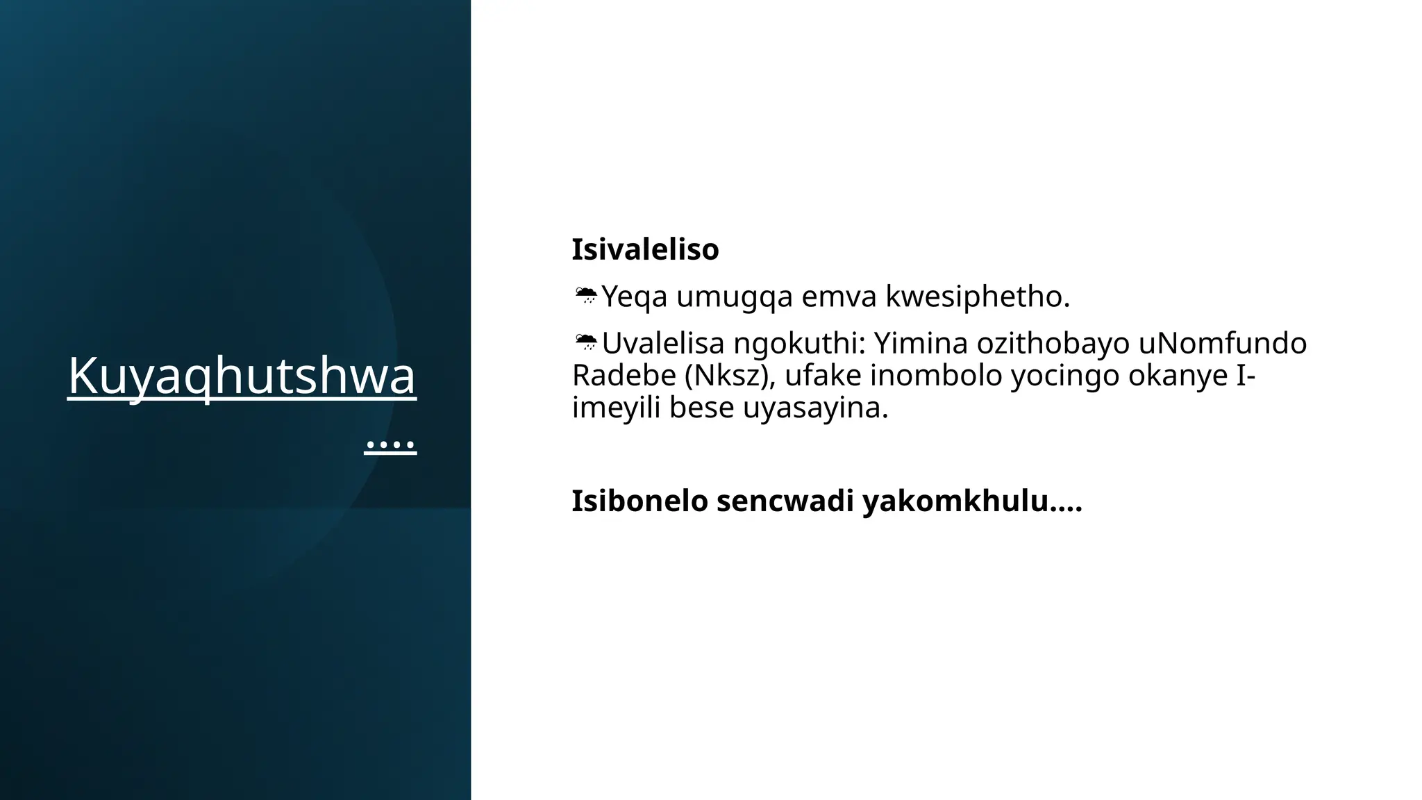 IsiZulu Home Language micro Lesson slides for grade 10 | PPTX