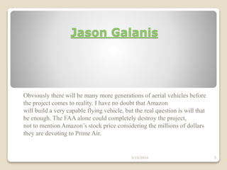 Is jeff bezos’ head in the clouds by jason galanis | PPTX