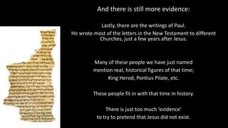 Is Jesus a historical figure RE lesson plan OLD VERSION | PPTX