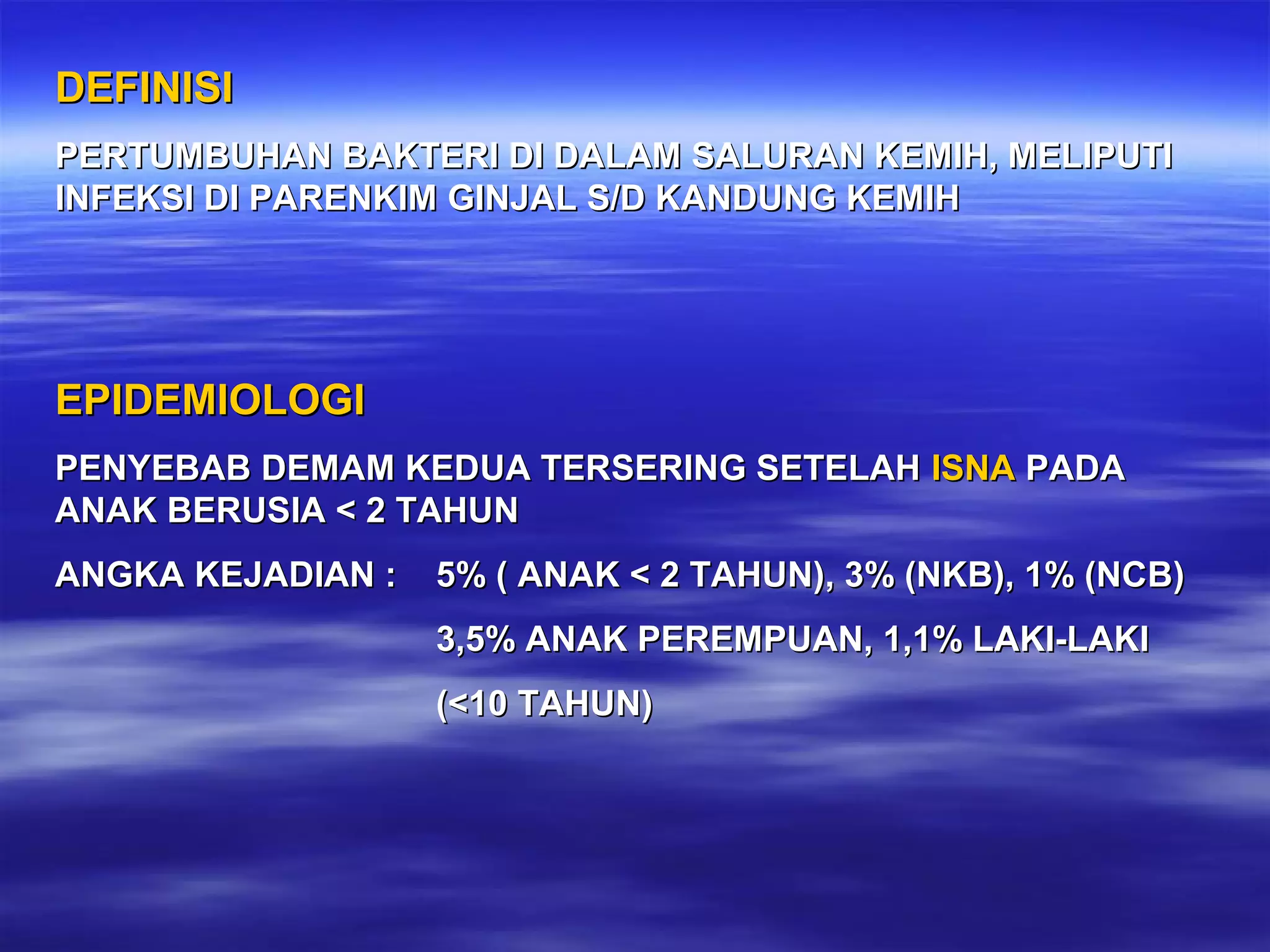 Infeksi saluran kemih | PPT