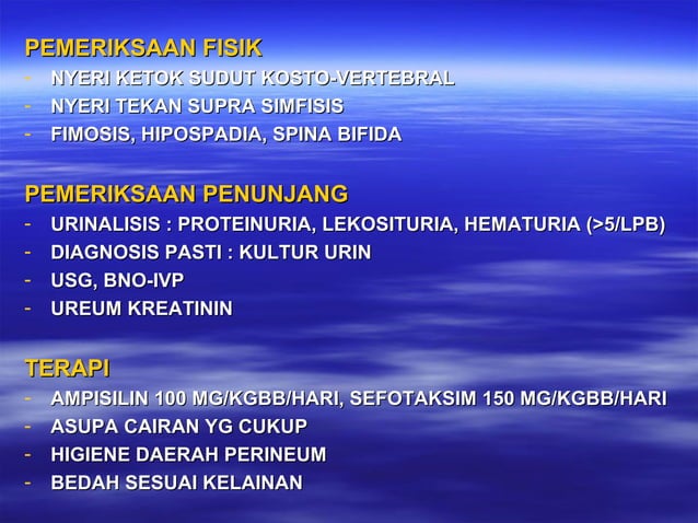 Infeksi saluran kemih | PPT | Medical Health