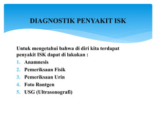 Infeksi Saluran Kemih - Ilmu Penyakit | PPTX