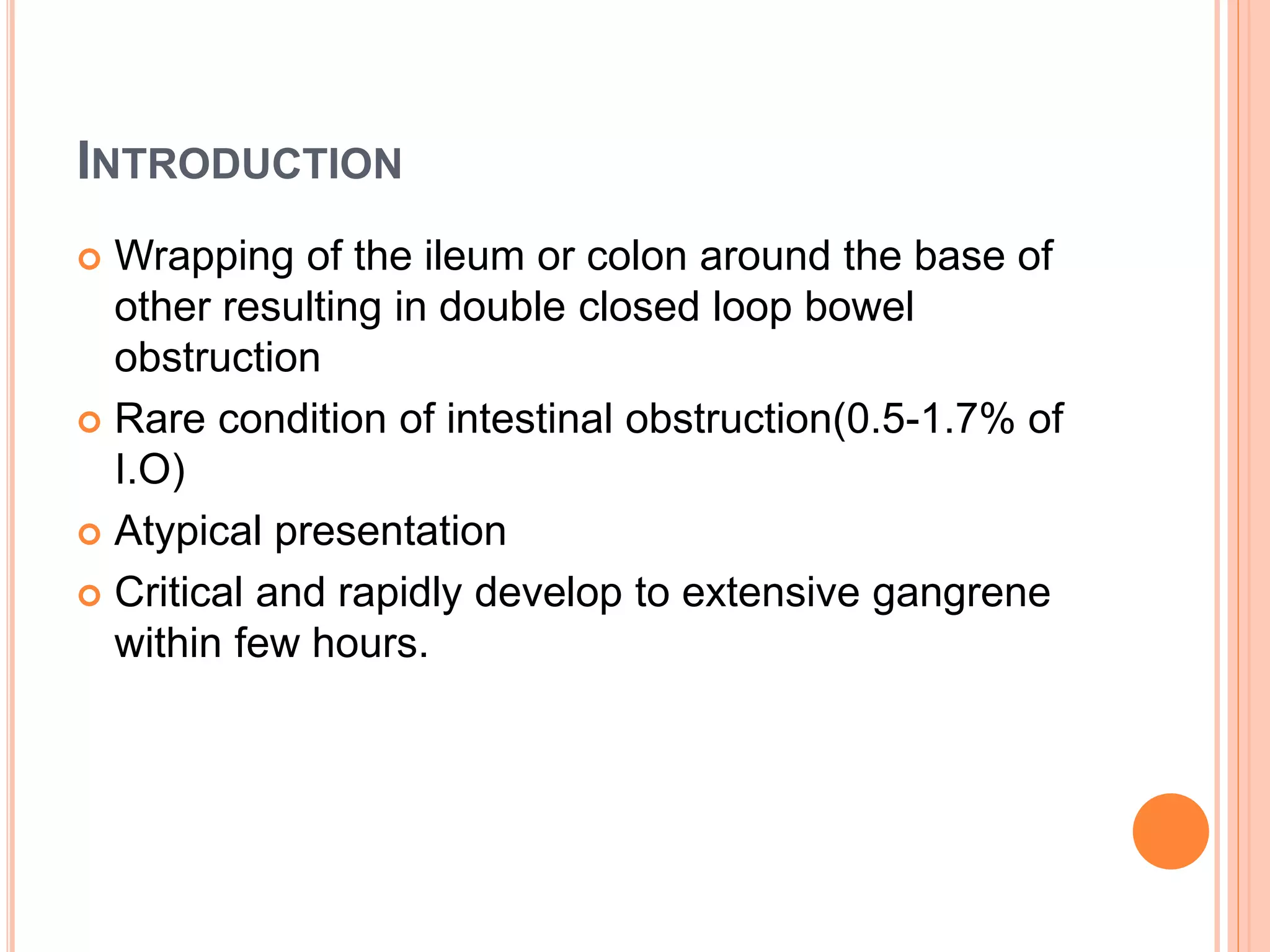 Ileo-sigmoid Knotting | PPTX