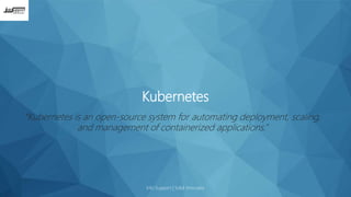 Kubernetes basics | PPT
