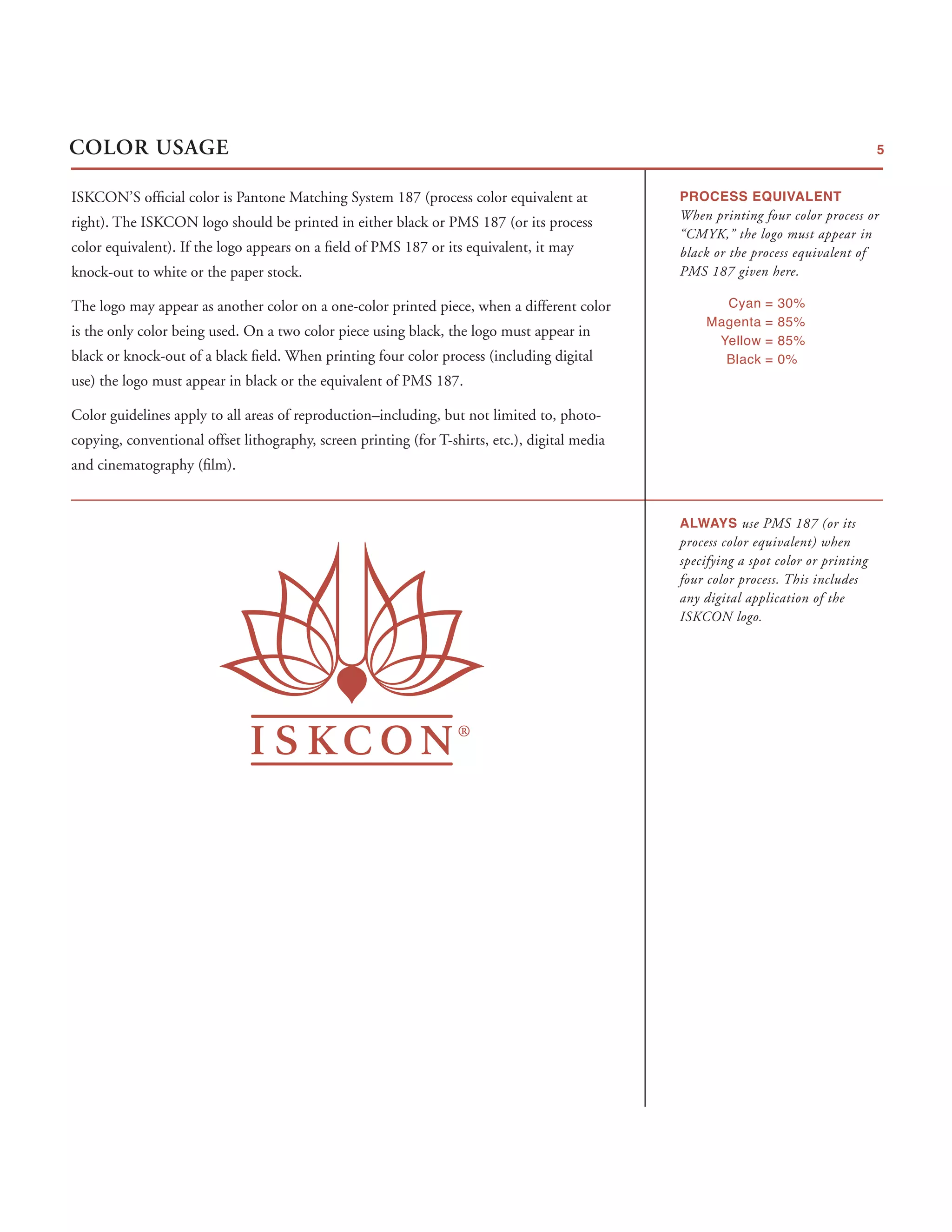 Iskcon logo | PDF