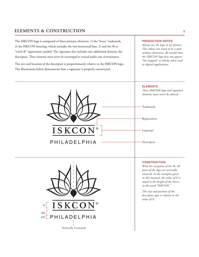 Iskcon logo | PDF