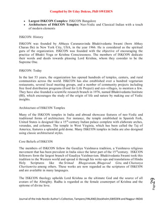 Iskcon temple | PDF