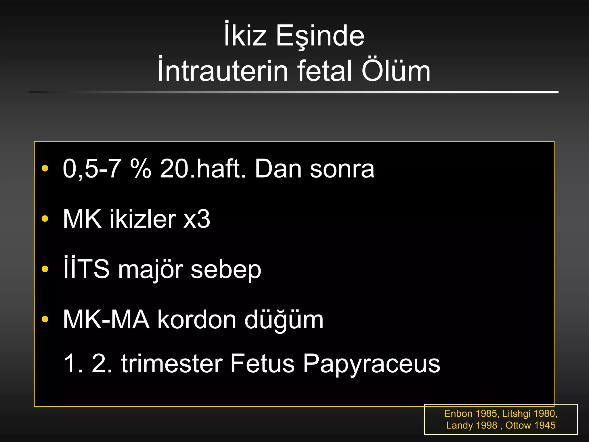 İKİZ GEBELİKLER | PDF