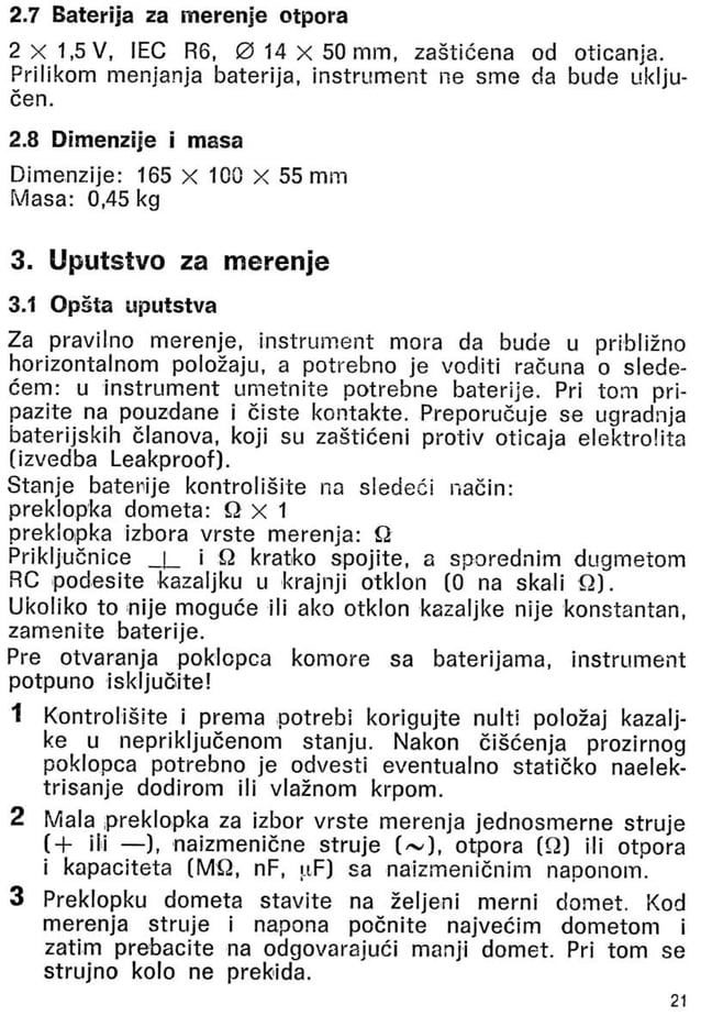 Iskra unimer 33-obu0403 | PDF